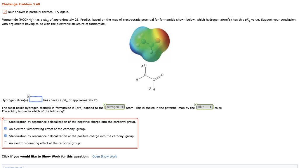 Solved Challenge Problem 3.48 Your answer is partially | Chegg.com