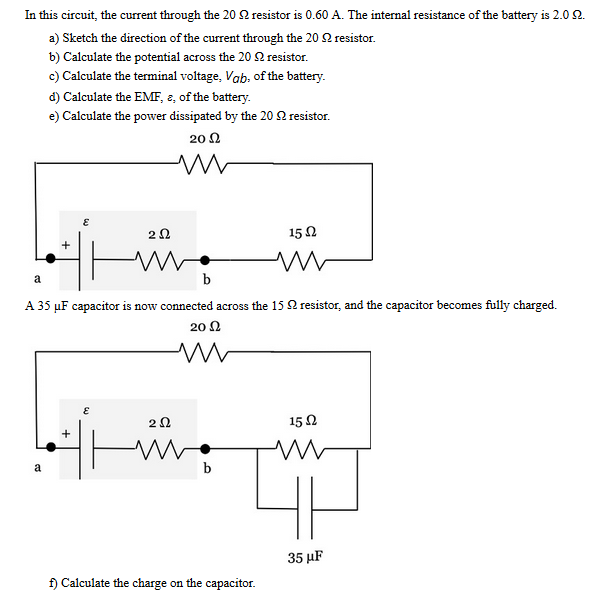 Solved In this circuit, the current through the 202 resistor | Chegg.com