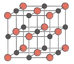 [Solved]: The unit cell of rock salt is depicted below: Dra