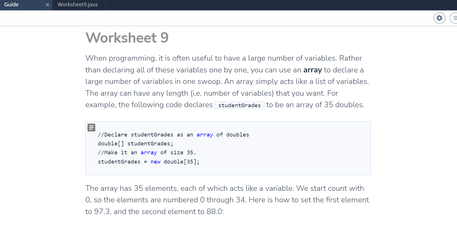 When programming, it is often useful to have a large | Chegg.com