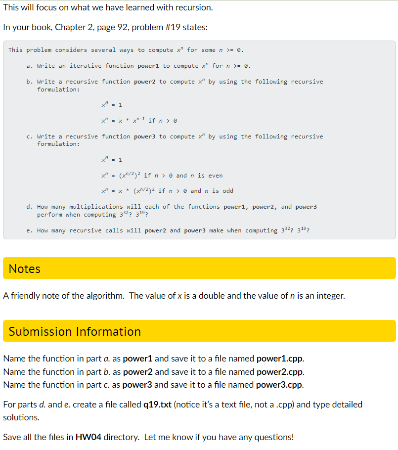Solved In your book, Chapter 2, page 92, problem \#19 | Chegg.com