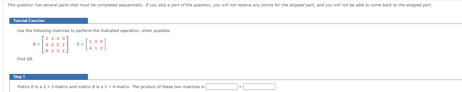 Solved Use the following matrices to perform the indicated | Chegg.com