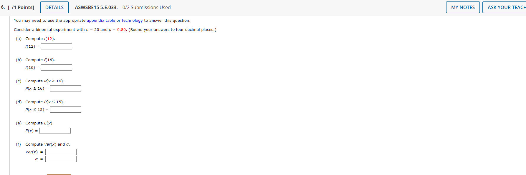 Solved You may need to use the appropriate appendix table or | Chegg.com