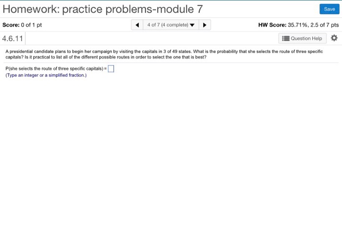 Solved Homework Practice Problems Module 7 Score 0 Of 1 Pt