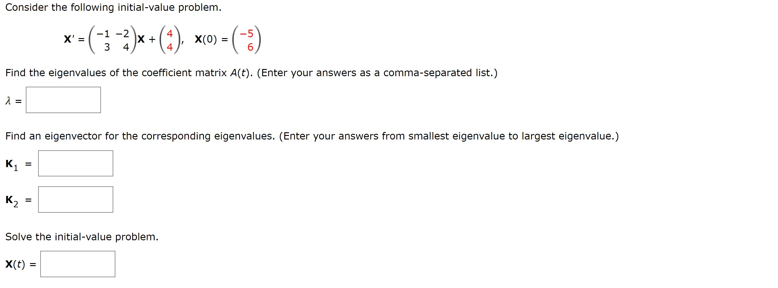 Solved Consider the following initial-value problem. | Chegg.com