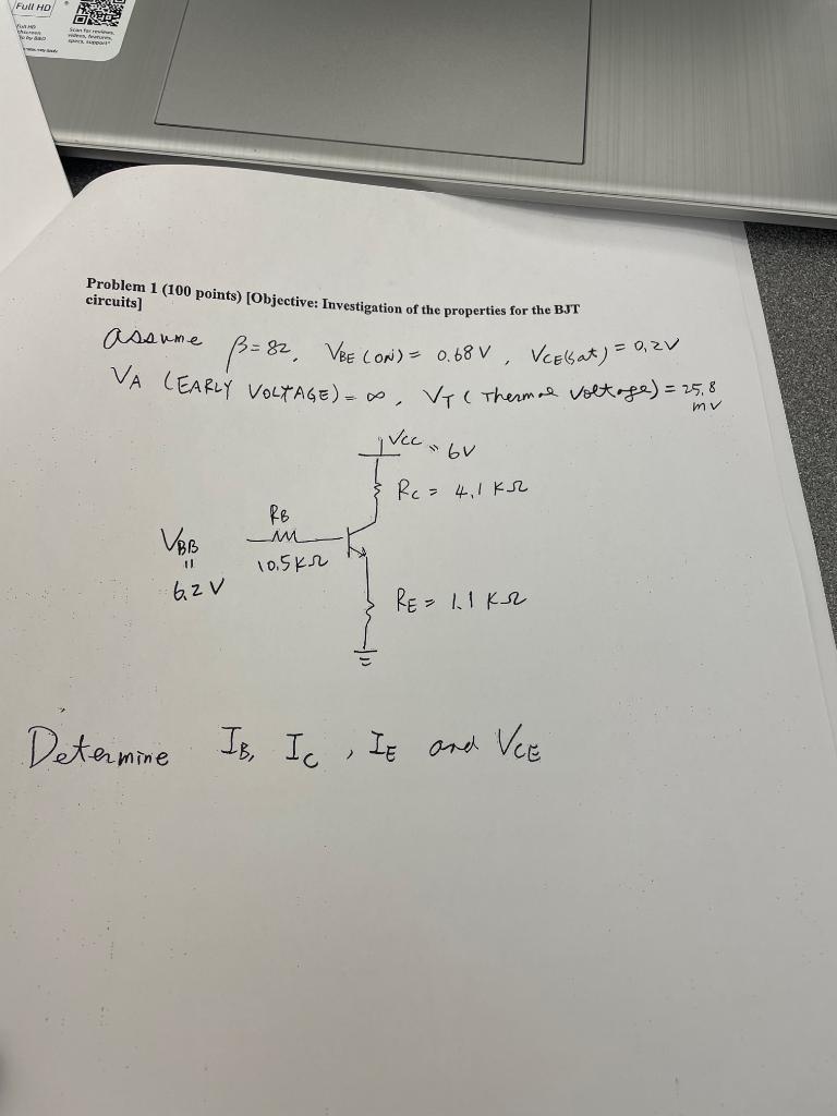 Solved Problem 1 (100 points) [Objective: Investigation of | Chegg.com