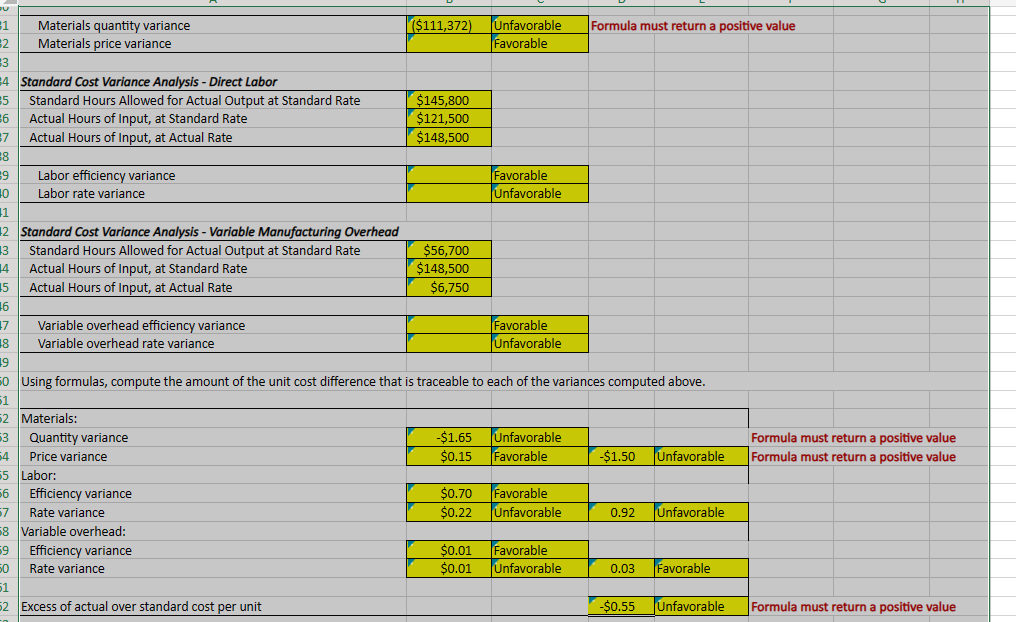 Solved Standards for one of Patterson, Incorporated's | Chegg.com