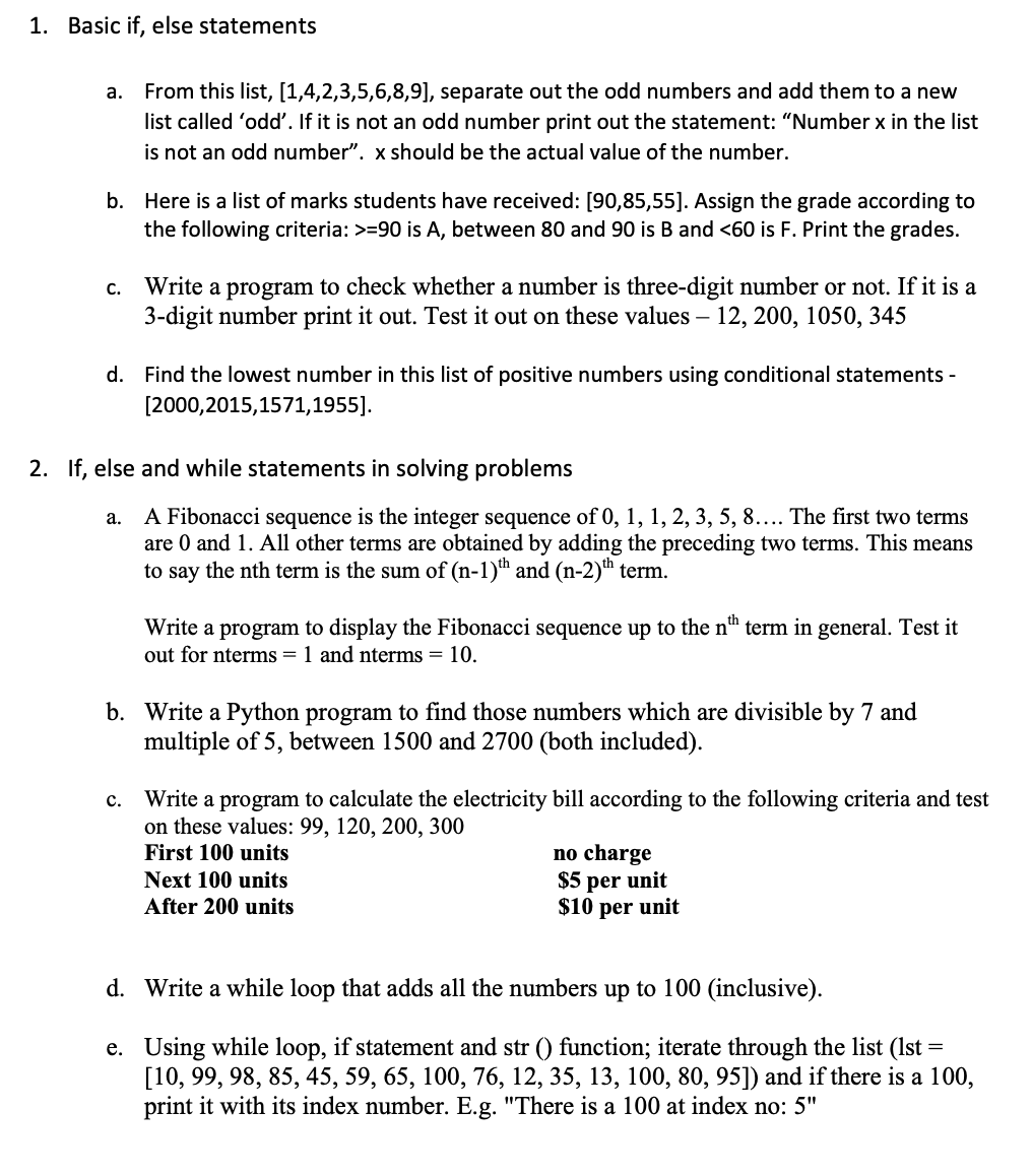 Solved Do in a single Jupyter Notebook. Do not use | Chegg.com