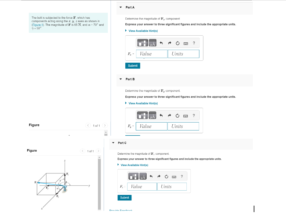 Solved FigurePart CDetermine the magnitude of Fs | Chegg.com Solved FigurePart CDetermine the magnitude of Fs | Chegg.com
