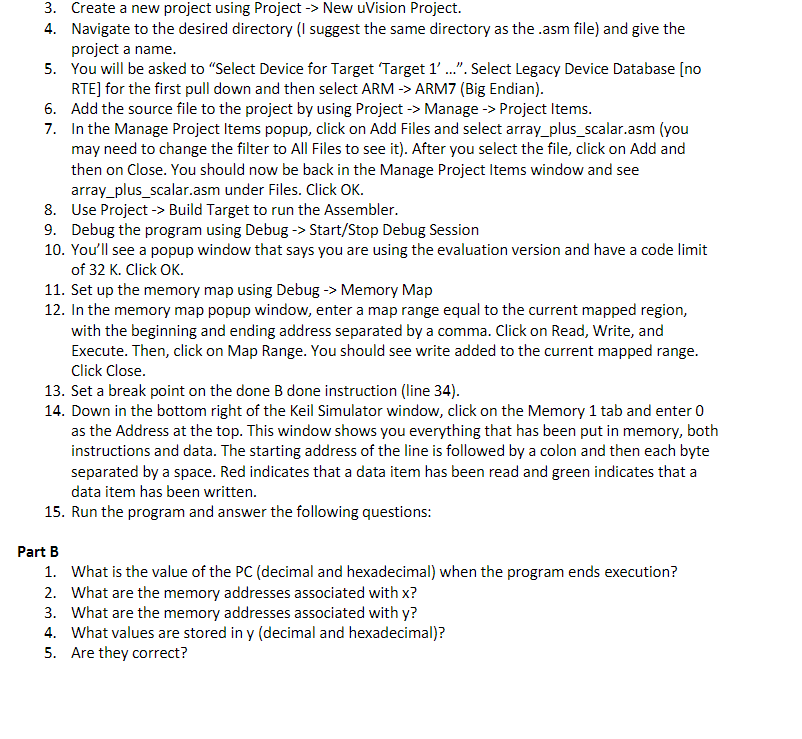 ] arry_plus_salsrasm3. Create a new project using | Chegg.com