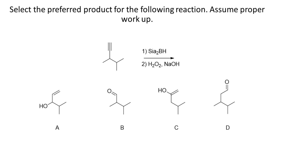 Solved Select the preferred product for the following | Chegg.com