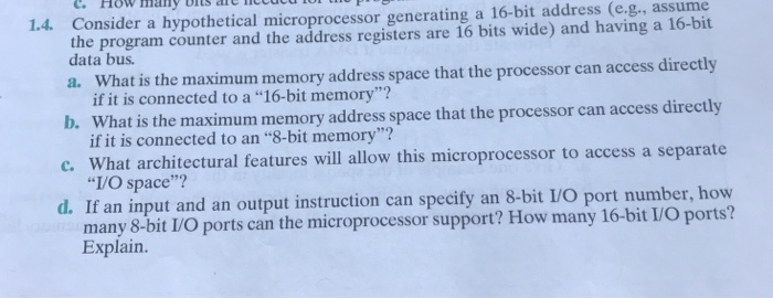 Solved C. How many its ae mecdcd oL Consider a hypothetical | Chegg.com