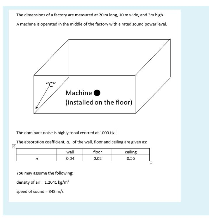 The dimensions of a factory are measured at 20 m | Chegg.com