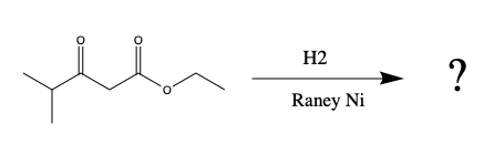 Solved I know the ketone is reduced to an alcohol, but will | Chegg.com
