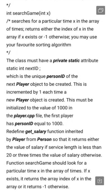 Solved 2-2. (18 marks) Define and implement a class named | Chegg.com