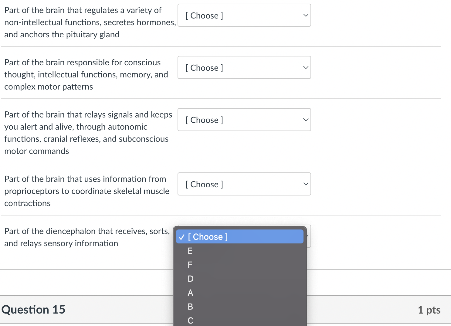 Solved Match each description with the appropriate structure | Chegg.com