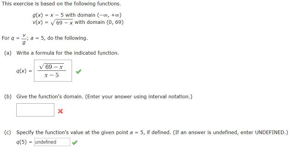 Solved This exercise is based on the following functions. | Chegg.com