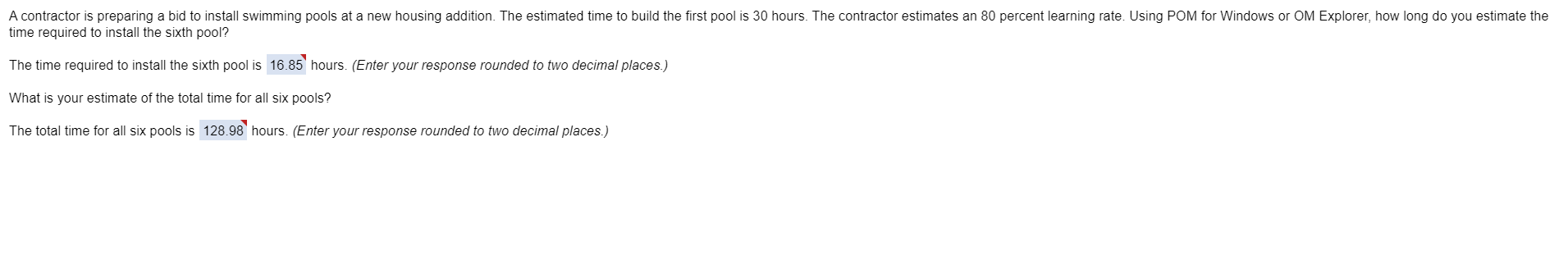 Solved Please show full work these are the correct answers I | Chegg.com