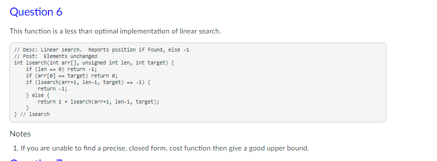 Solved Modify the function to count the number of operations | Chegg.com