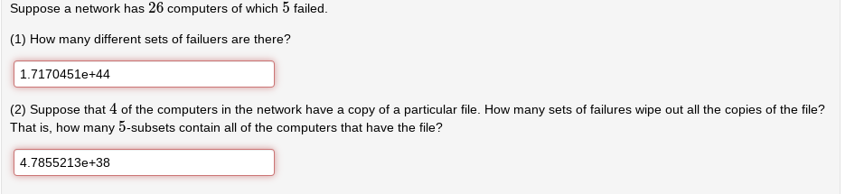 Solved How many different passwords are there that contain | Chegg.com