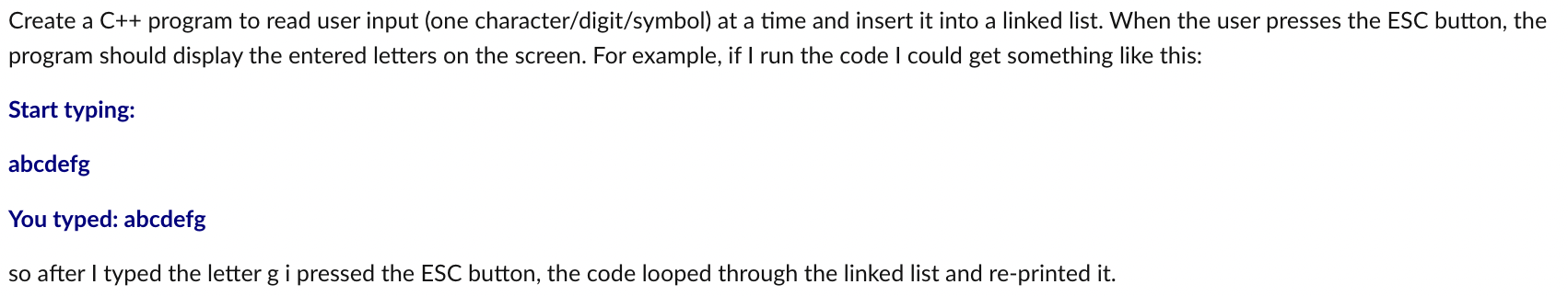 Solved Create A C Program To Read User Input One