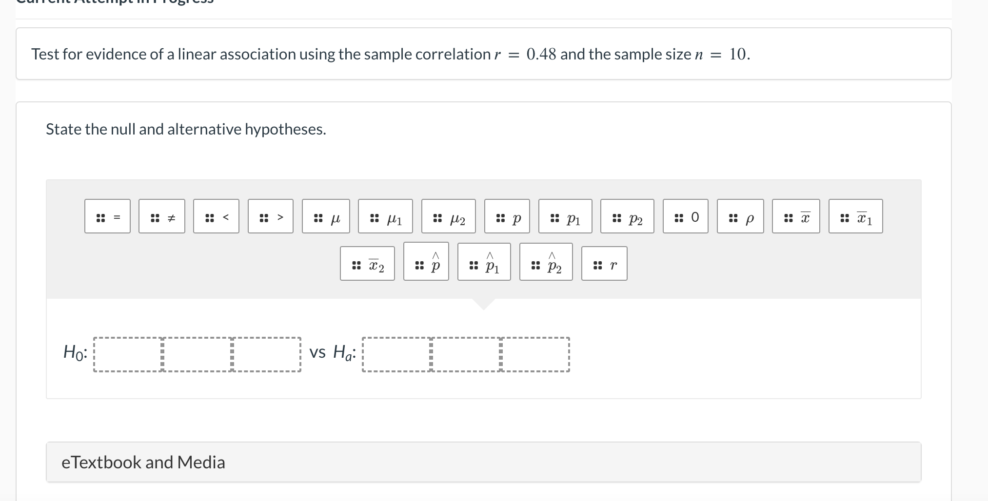 Solved Test for evidence of a linear association using the | Chegg.com