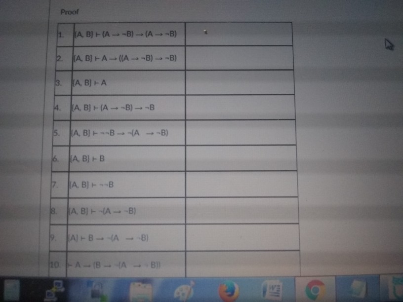 Solved Question 2 3 pts The proof in the Hilbert deduction | Chegg.com