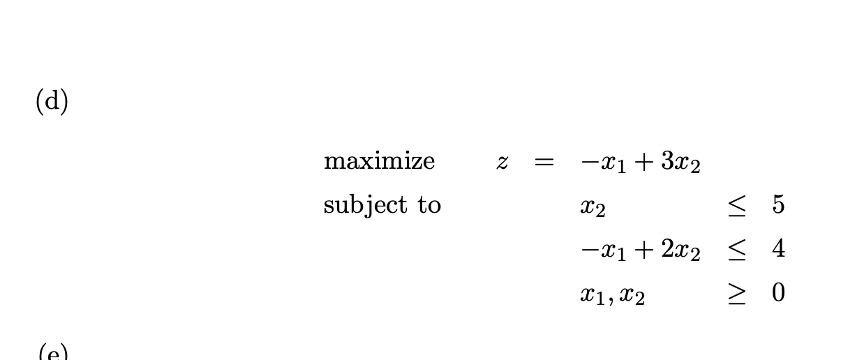 Solved whether it has a unique optimal solution and in this | Chegg.com