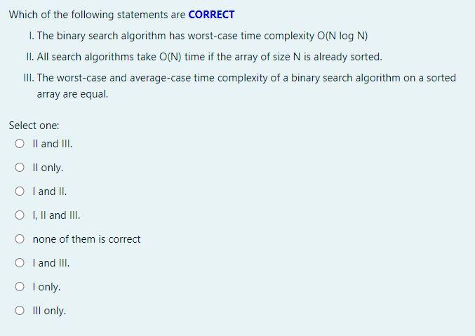 Solved Which of the following statements are CORRECT 1. The | Chegg.com