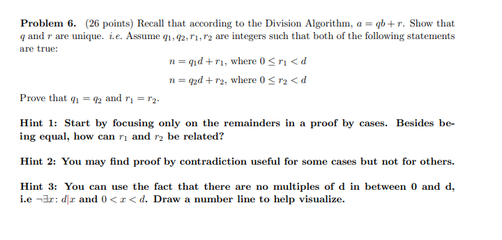 Solved Problem 6. (26 points) Recall that according to the | Chegg.com