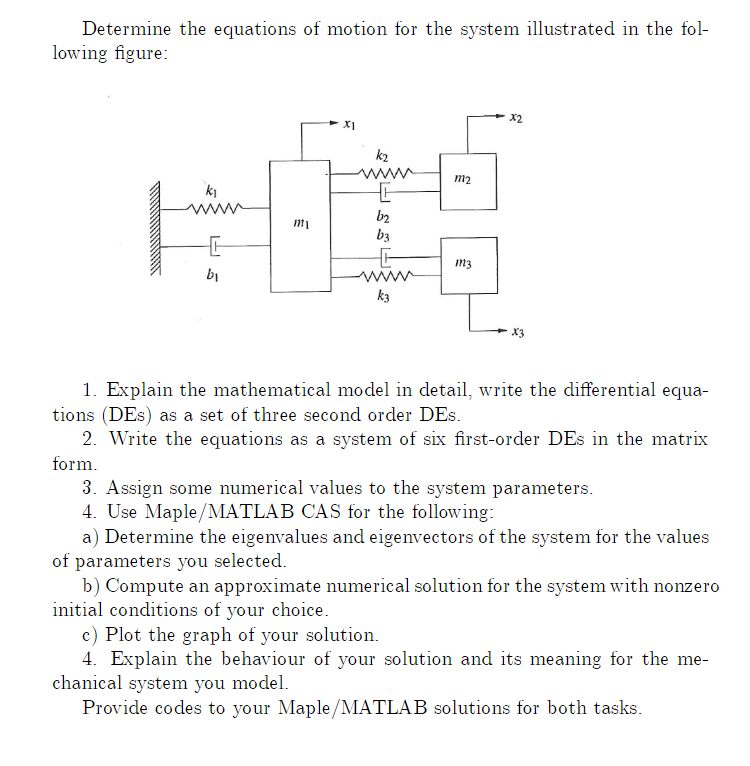 Solved Detailed description, setup and calculations please. | Chegg.com