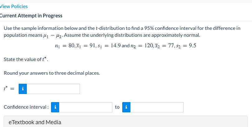 Solved View Policies Current Attempt in Progress Use the | Chegg.com