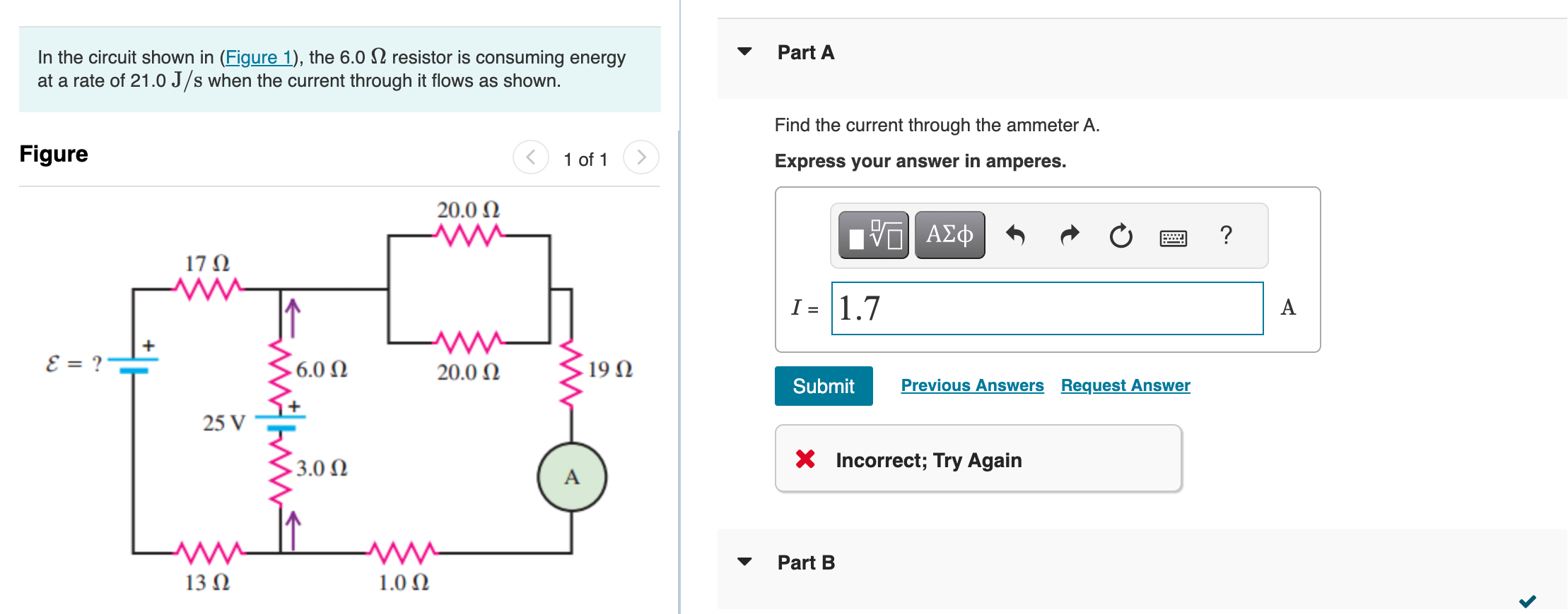 Solved In The Circuit Shown In Figure 1 The 6 0Ω Resistor