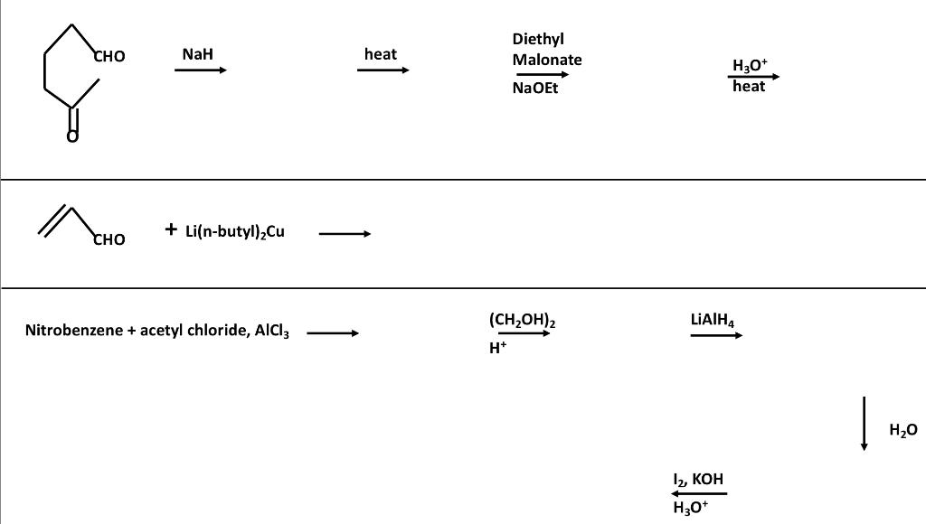 Solved H3O+I2,KOH | Chegg.com