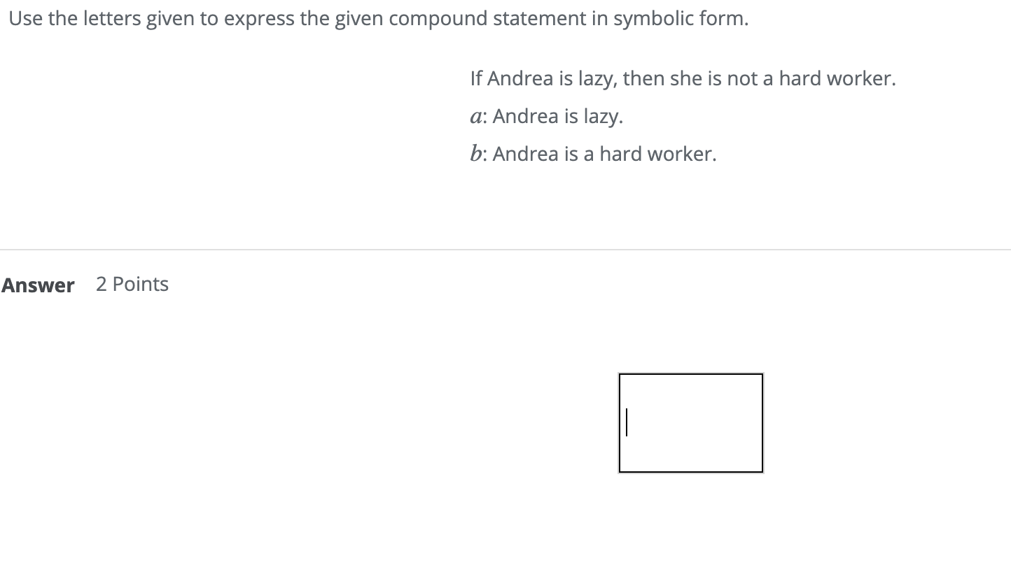 Solved Use the letters given to express the given compound | Chegg.com