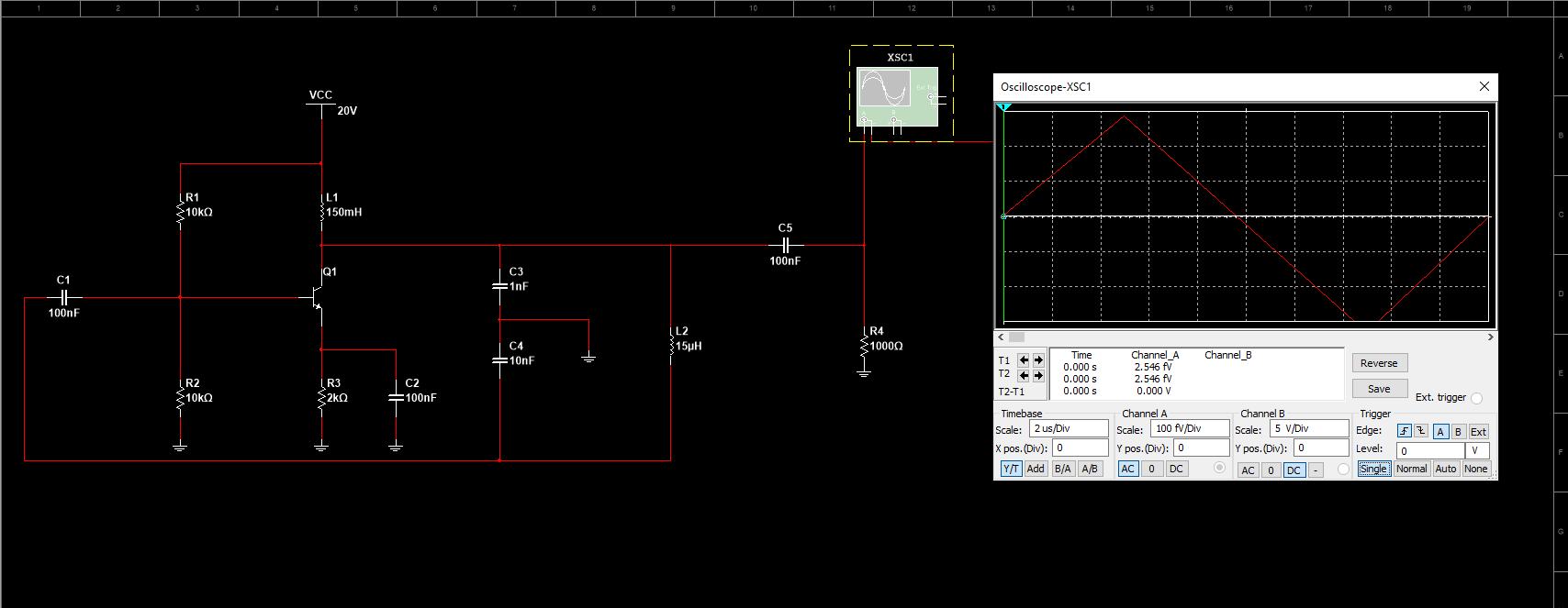 Solved 5 X Design 1 - Multisim - [Design1 '] Eile Edit View | Chegg.com