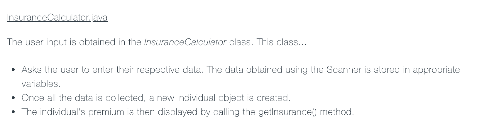 Solved Your goal is to write an insurance calculator program | Chegg.com