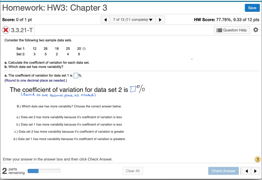 Solved Homework Hw3 Chapter 3 Save Score 0 Of 1 Pt 7 Of