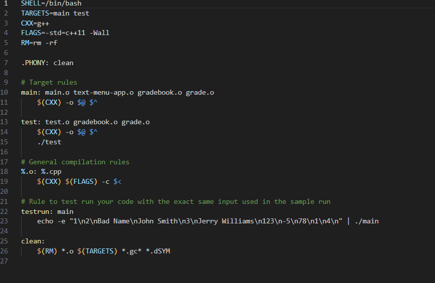 Solved Project 2 - Grade Book System 1OverviewIn software | Chegg.com