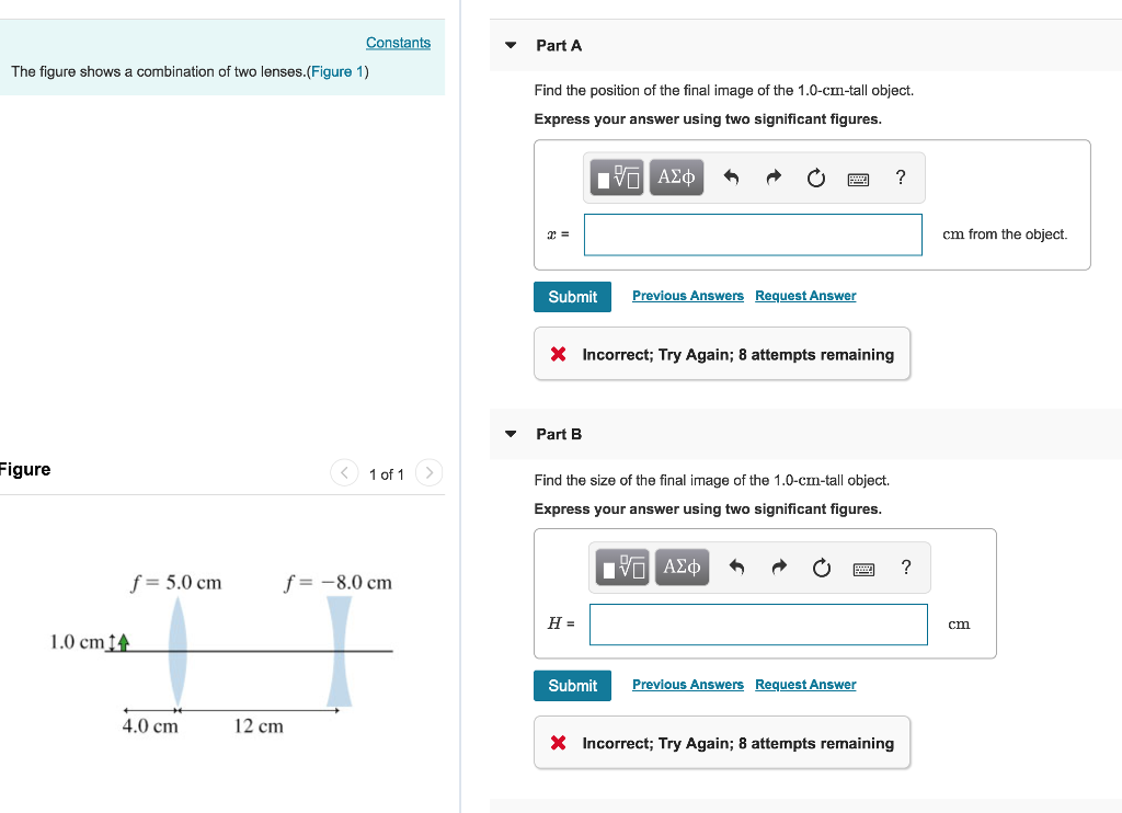 Solved Part A The figure shows a combination of two | Chegg.com