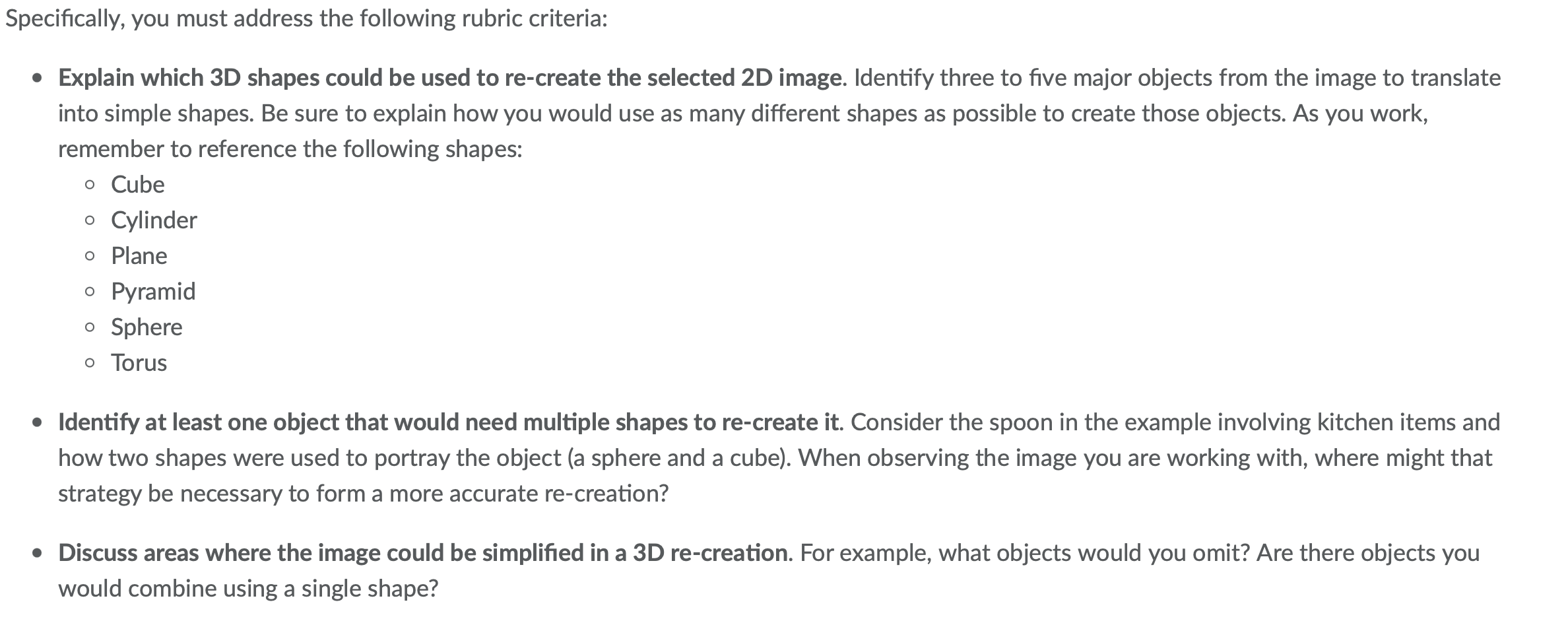 Solved Specifically, you must address the following rubric | Chegg.com