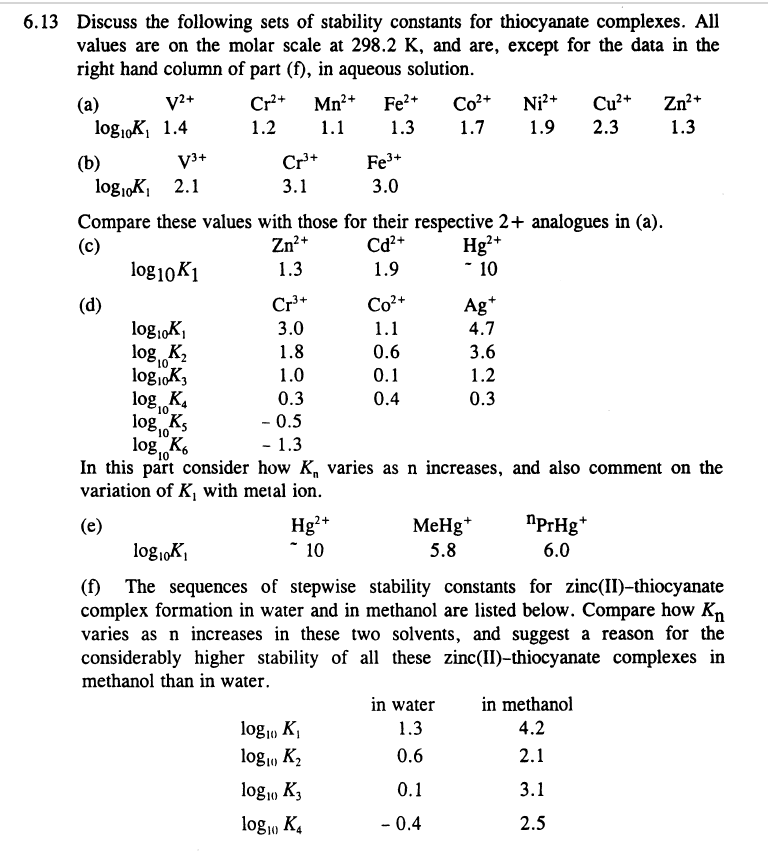 Solved 6.13 ﻿Discuss the following sets of stability | Chegg.com