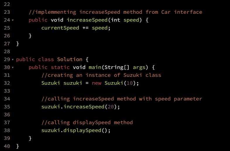 Solved Create a Suzuki class with following characteristics | Chegg.com