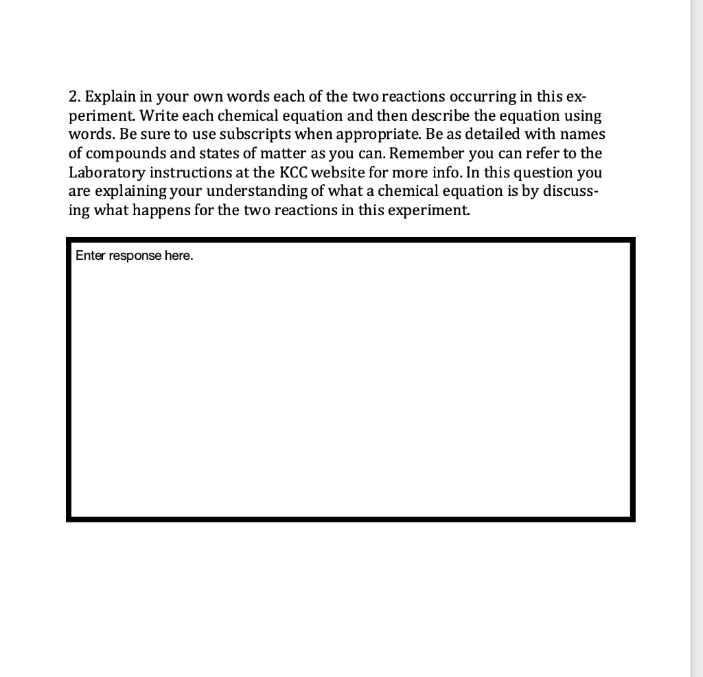 2. Explain in your own words each of the two | Chegg.com