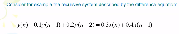 Solved Consider for example the recursive system described | Chegg.com