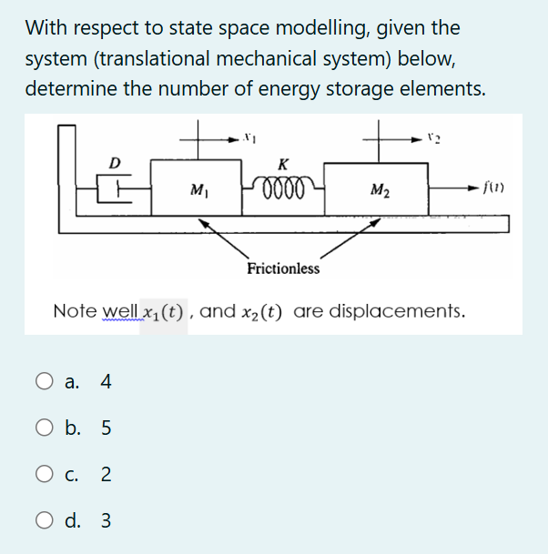 Solved With Respect To ﻿state Space Modelling Given