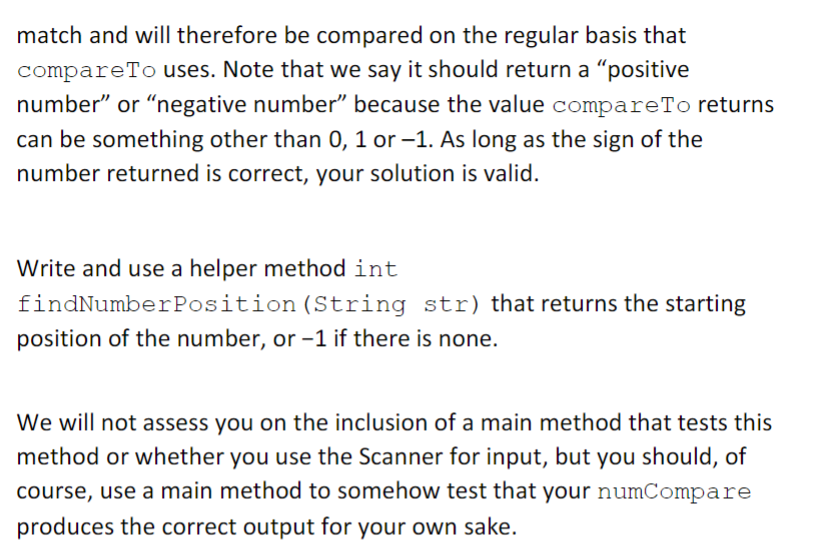 Solved When comparing strings with the built-in method | Chegg.com