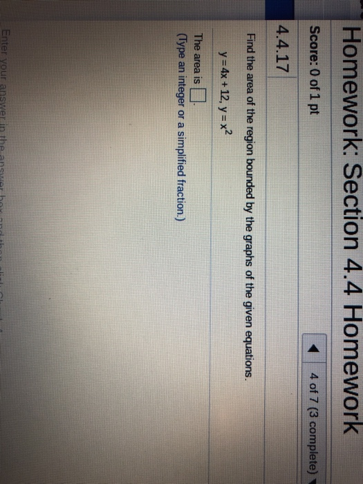 Solved Homework Section 4 4 Homework Score 0 Of 1 Pt
