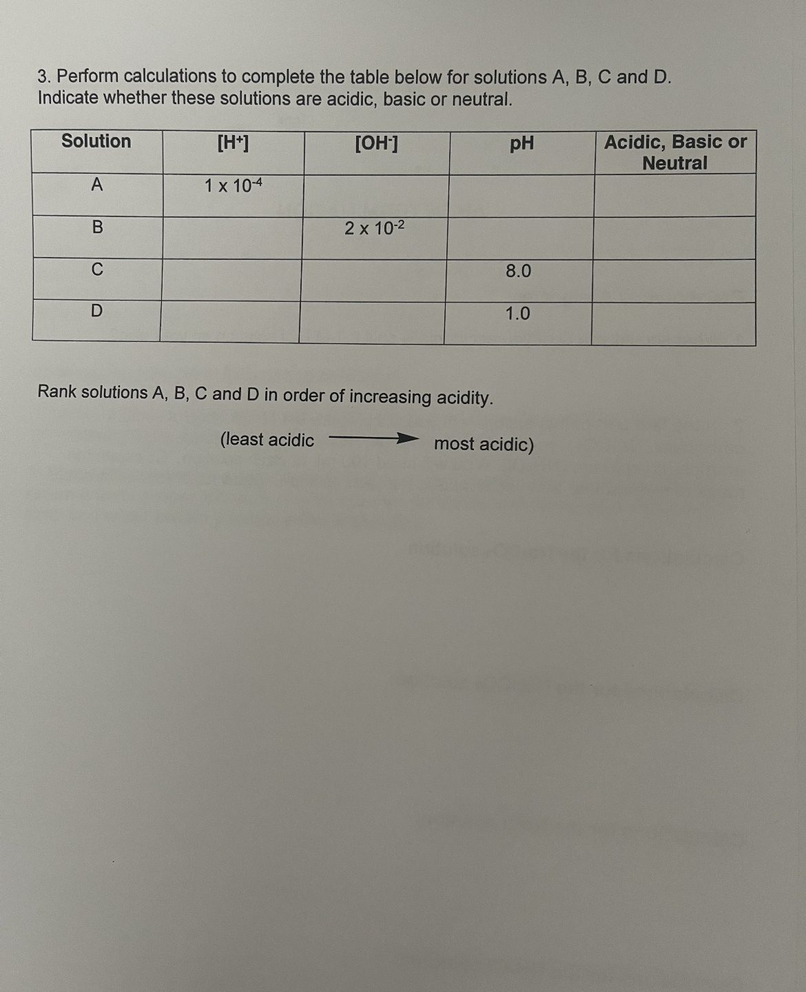Solved Prelaboratory Assignment 1. What should you do if you | Chegg.com
