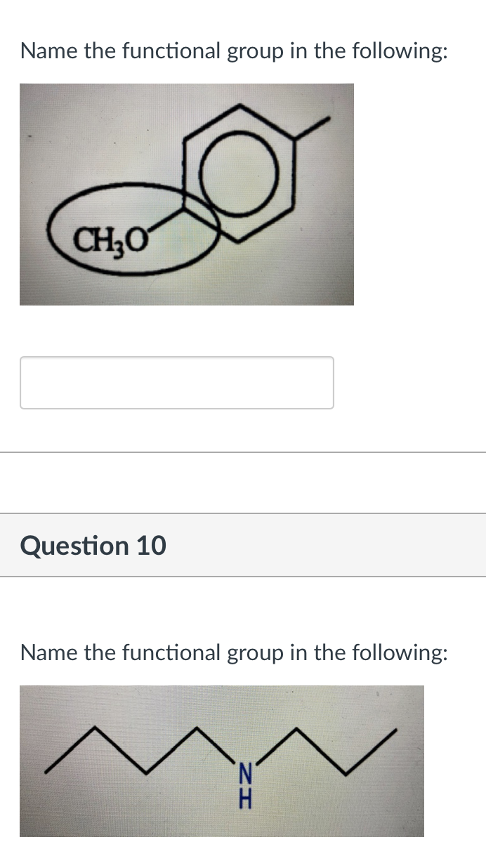 Solved Name the functional group in the following: CH2O | Chegg.com